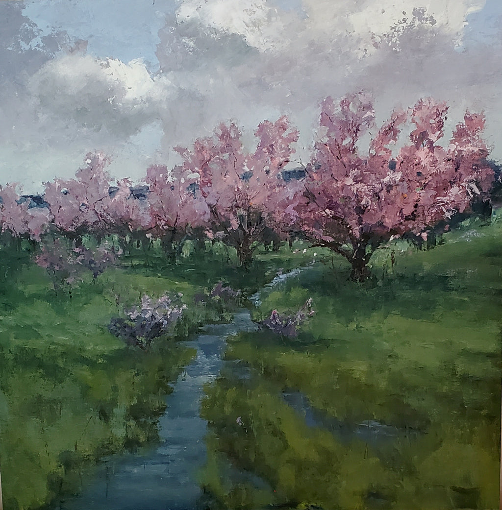 Bethanne Cople - Beneath the Trees (24 x 24)