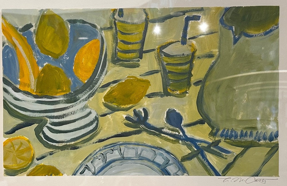 Laura McCarty - Crowded Table 3 (15 x 22)